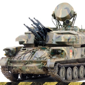 Soviet ZSU-23-4 SHILKA Anti-aircraft Self-propelled Vehicle - Etsy