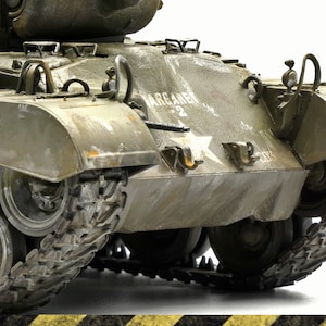 M26 PERSHING With Engine Bay - 1:35 Pro-built Scale Model / Heavy Tank ...