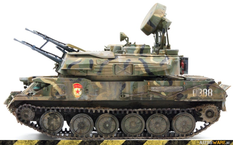 Soviet ZSU-23-4 SHILKA Anti-aircraft Self-propelled Vehicle - Etsy