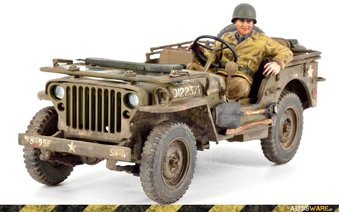 Jeep WILLYS MB - 1:35 Pro-built Scale Model - Etsy
