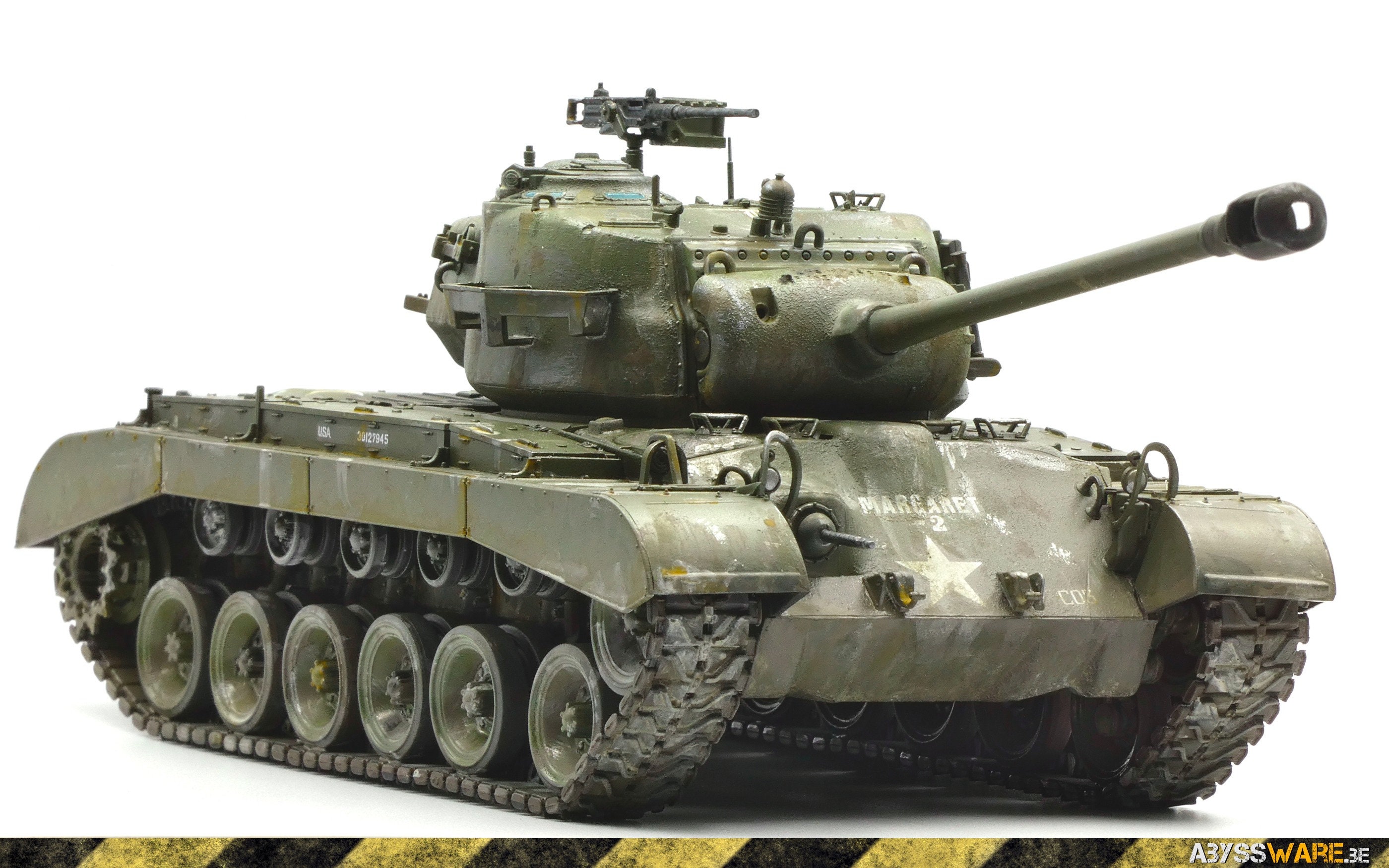 M26 PERSHING With Engine Bay - 1:35 Pro-built Scale Model / Heavy Tank ...
