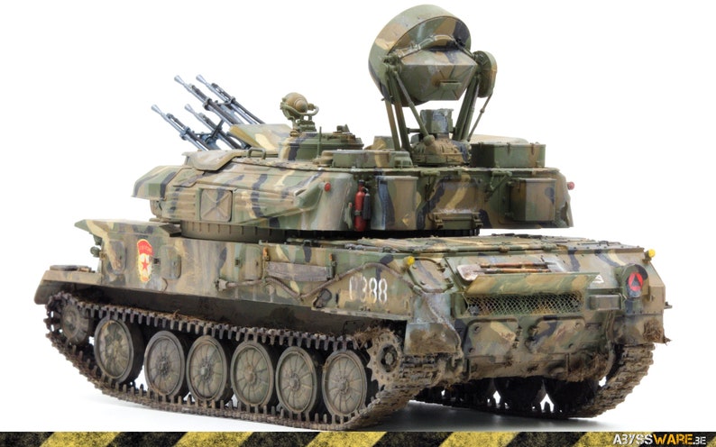 Soviet ZSU-23-4 SHILKA Anti-aircraft Self-propelled Vehicle - Etsy