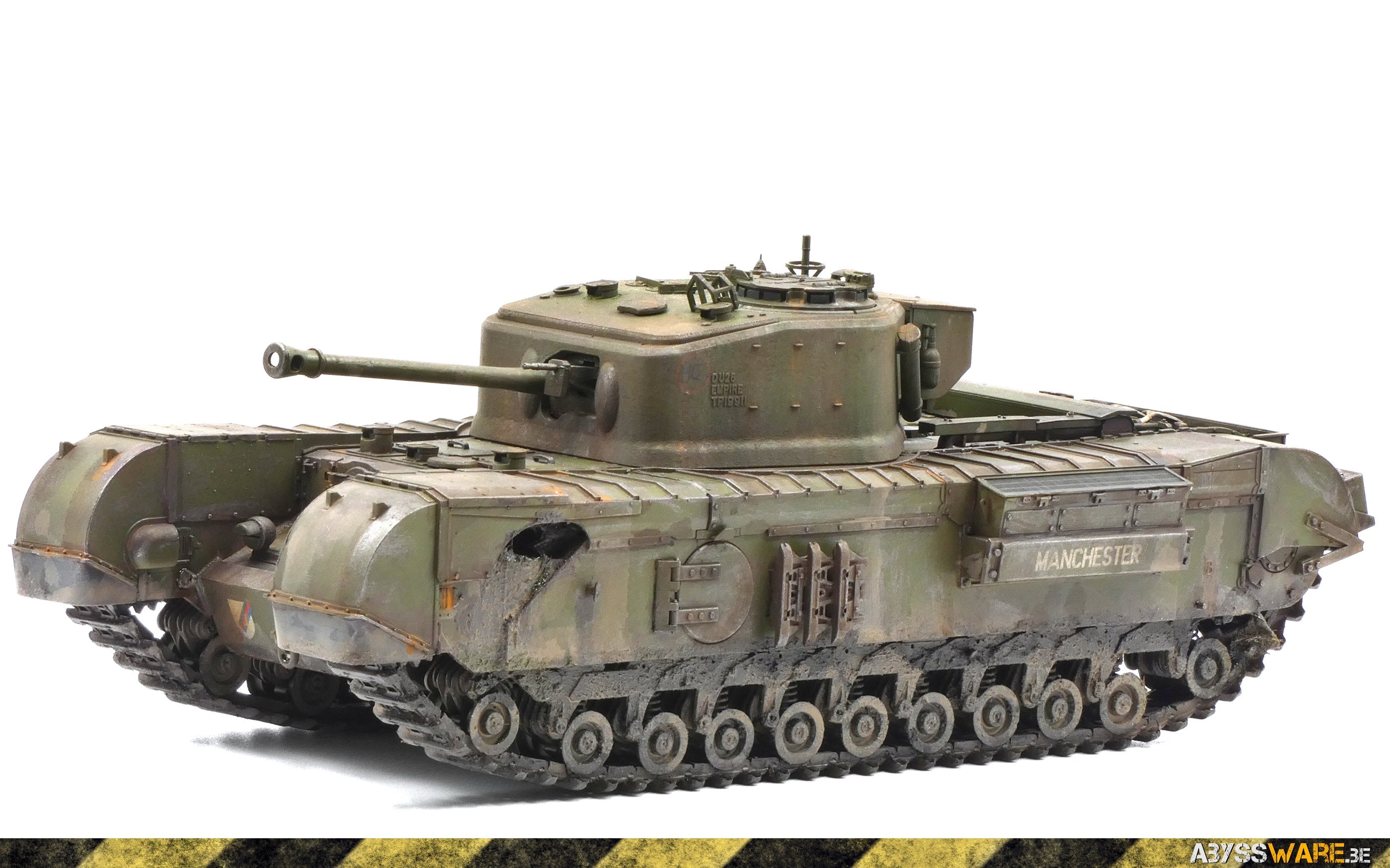 CHURCHILL Mk. VII With Engine Bay 1:35 Pro-built Scale Model - Etsy