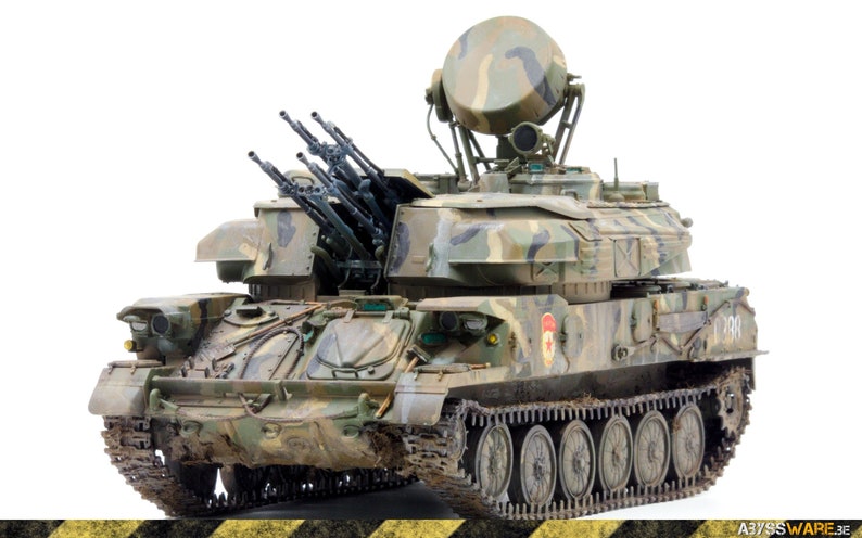 Soviet ZSU-23-4 SHILKA Anti-aircraft Self-propelled Vehicle - Etsy
