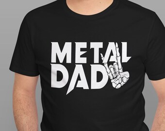 Metalhead Dad T-shirt - Etsy