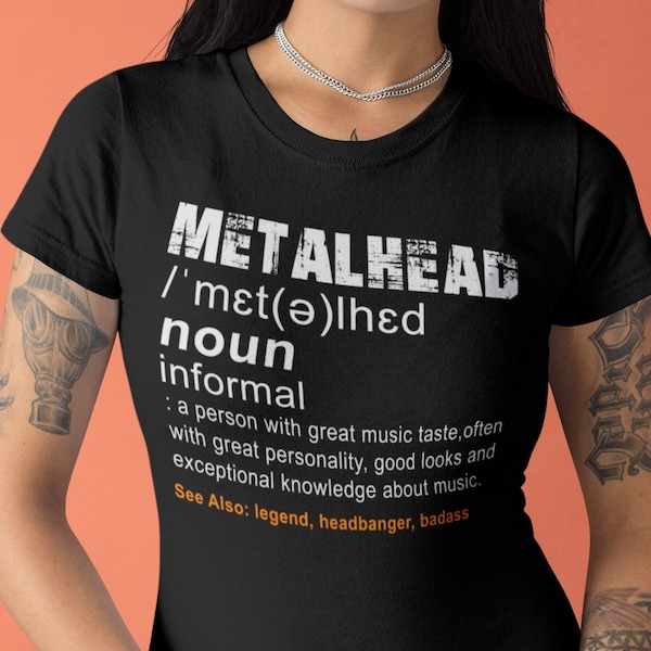 Funny Metal Graphic Tee - Etsy