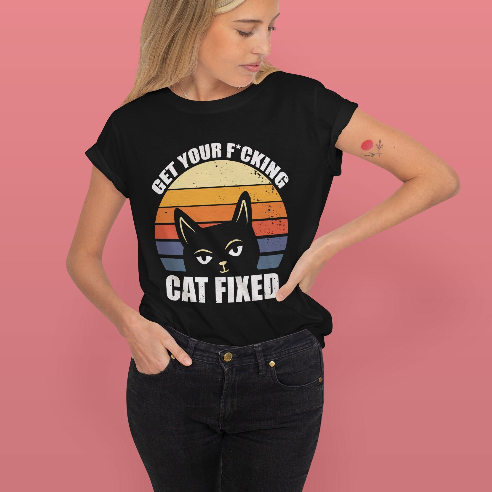 Get Your Cat Fixed Funny Animal Rescue T-shirt - Etsy