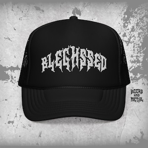 Bleghssed Hat: Funny Metalcore Snapback - Etsy