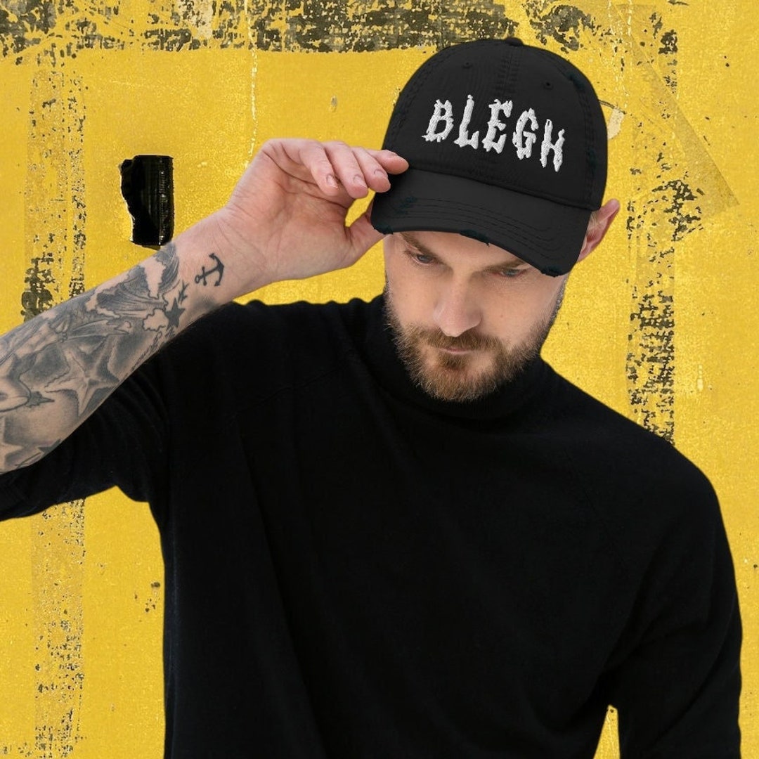 Blegh Hat, Best Gifts for Metalheads, Heavy Metal Dad Gift, Death Metal ...