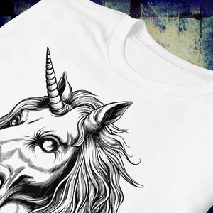 Blegh Shirt, Funny Gifts for Metalheads, Unicorn Death Metal Gift ...