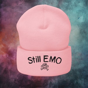Still Emo Beanie, Funny Emo Gift, Emo Gifts for Her, Emo Christmas Gift ...
