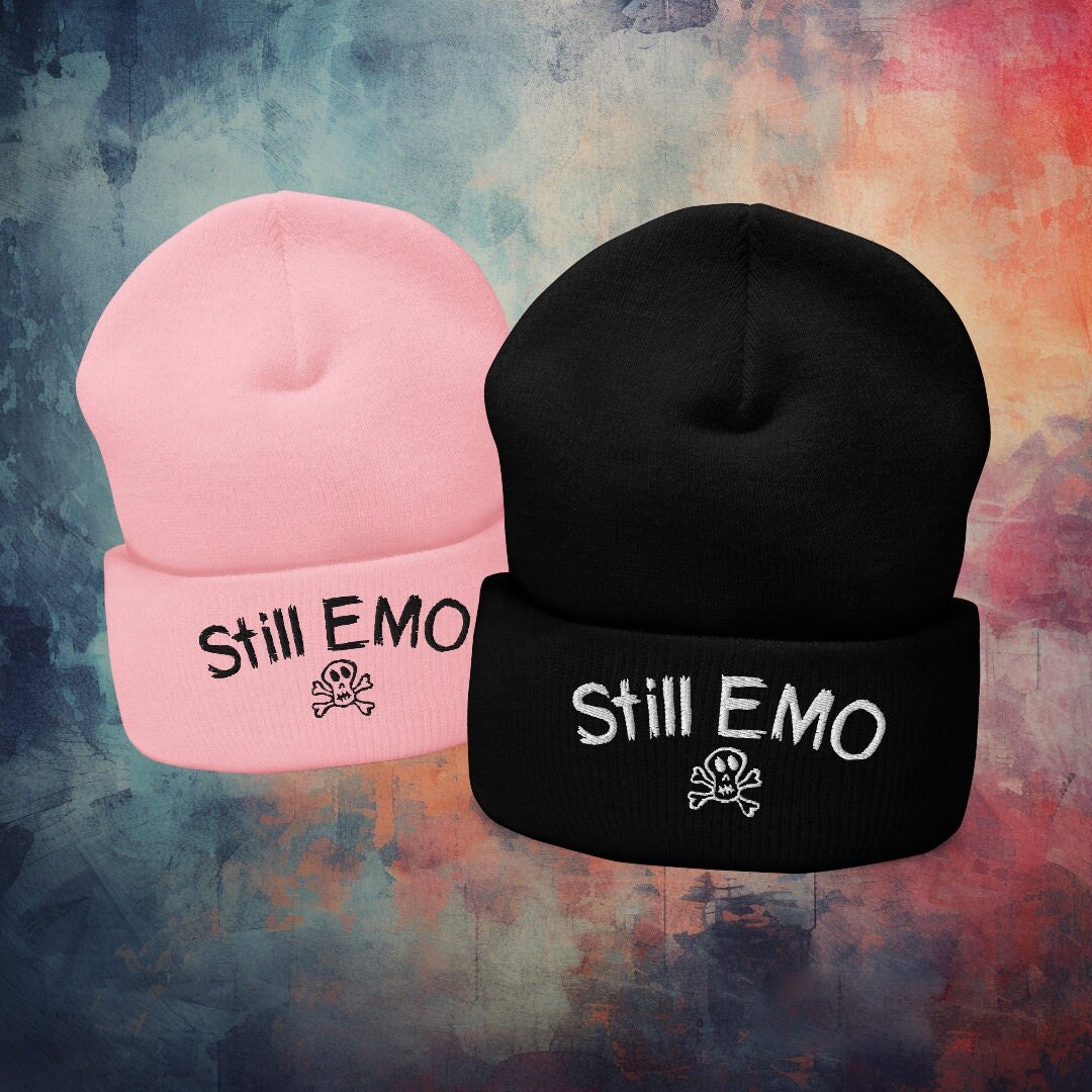 Still Emo Beanie, Funny Emo Gift, Emo Gifts for Her, Emo Christmas Gift ...