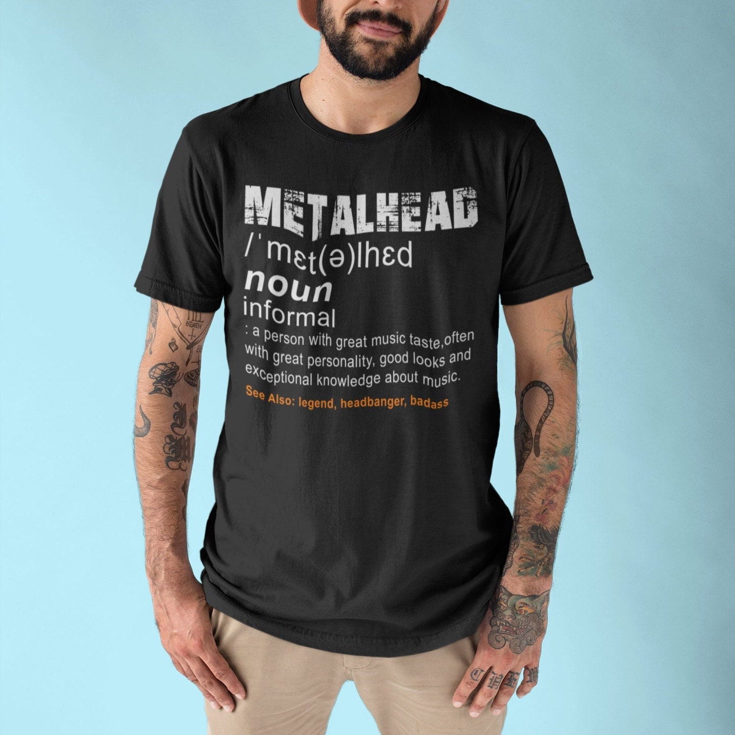 Funny Metalhead Definition T-shirt Metal Music Fan Gift - Etsy