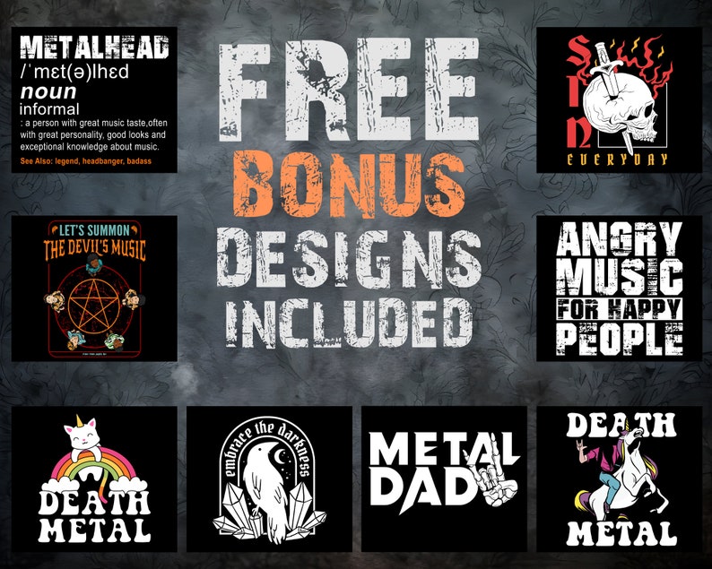 Metalhead Definition Tumbler Wrap Funny Gift for Metalheads - Etsy