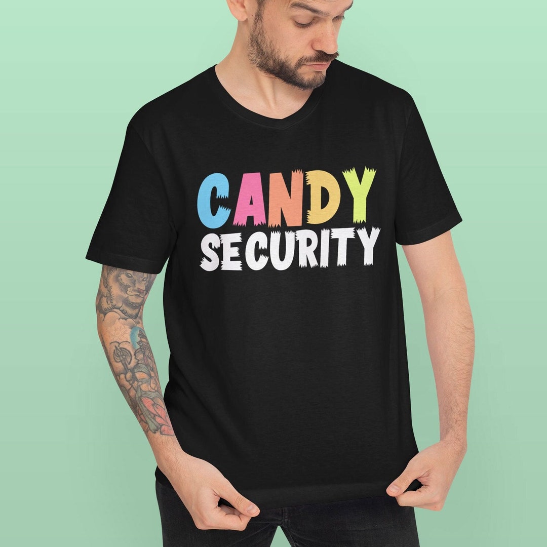 Candy Security Funny Easy Lazy Halloween Costume for Parents, Funny ...