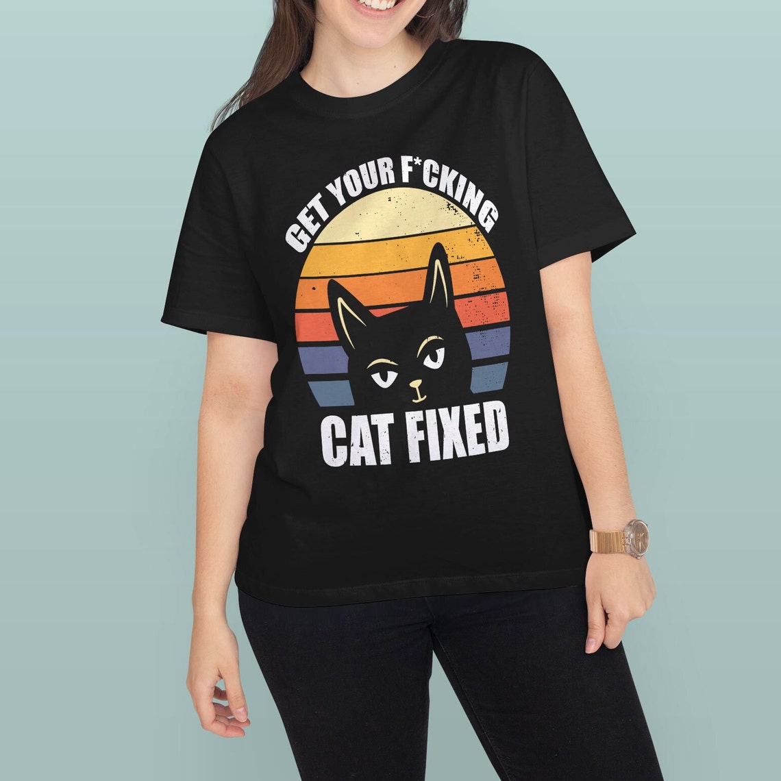 Get Your Cat Fixed Funny Animal Rescue T-shirt - Etsy