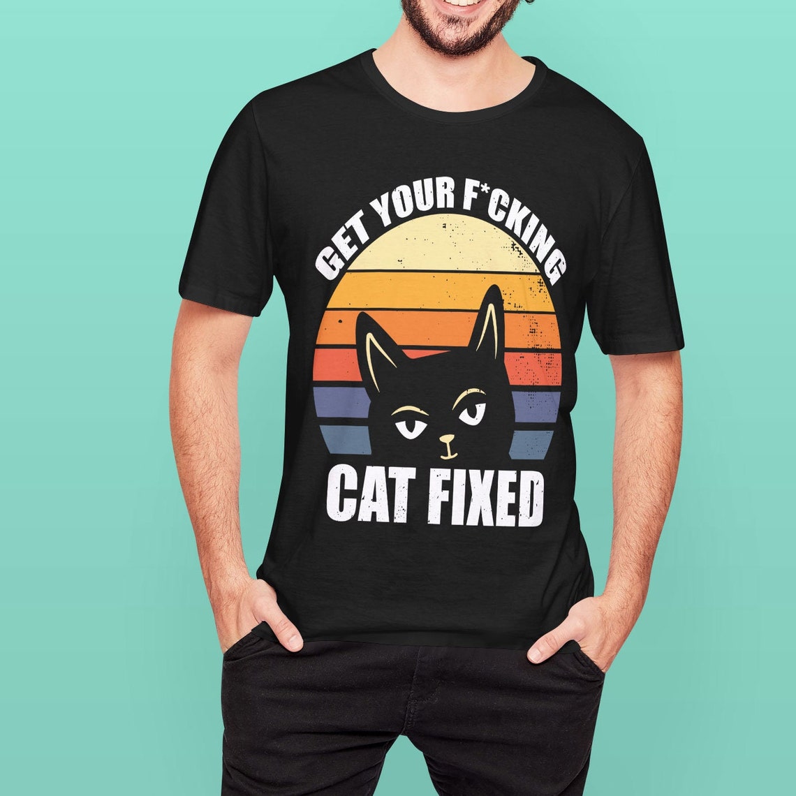 Get Your Cat Fixed Funny Animal Rescue T-shirt - Etsy