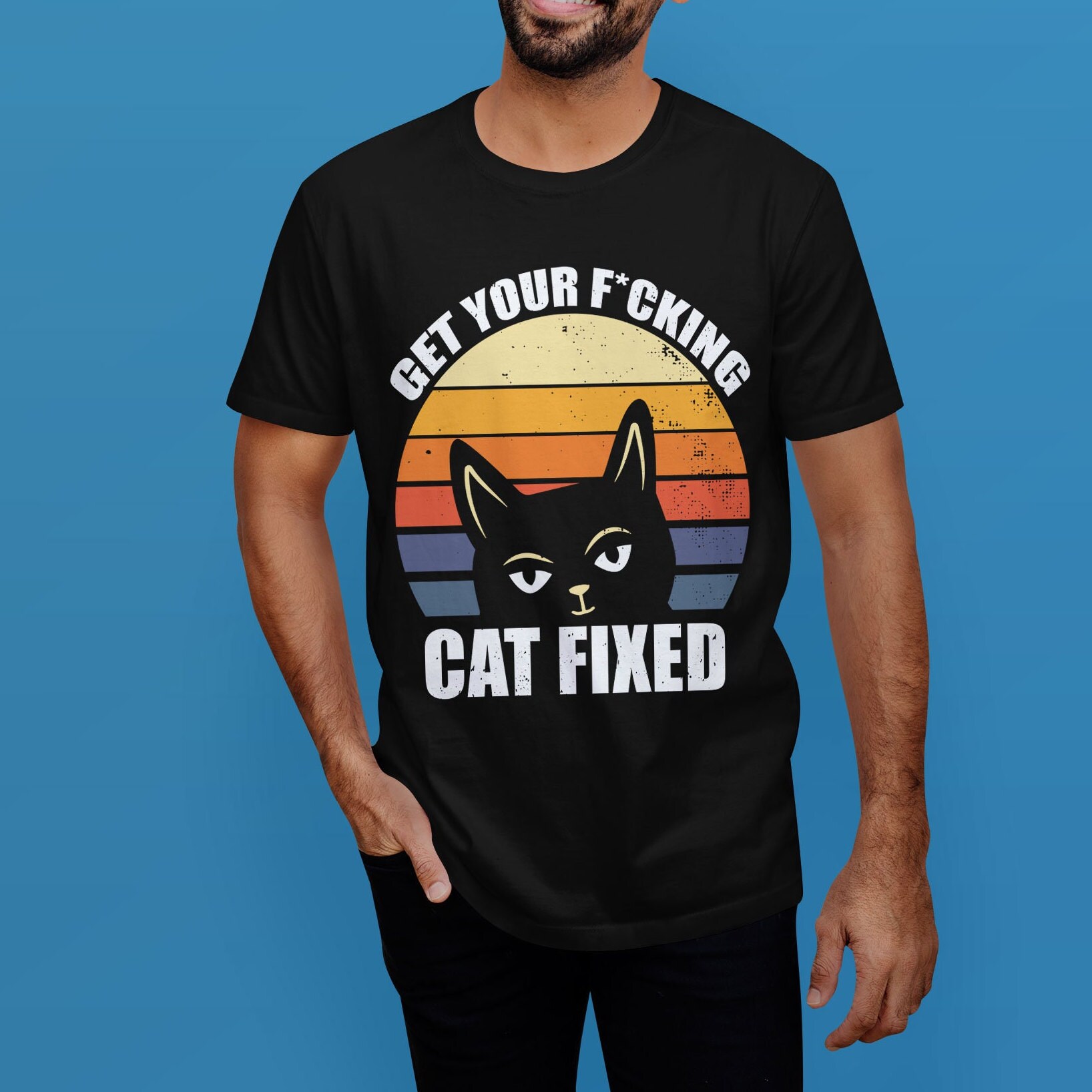 Get Your Cat Fixed Funny Animal Rescue T-shirt - Etsy
