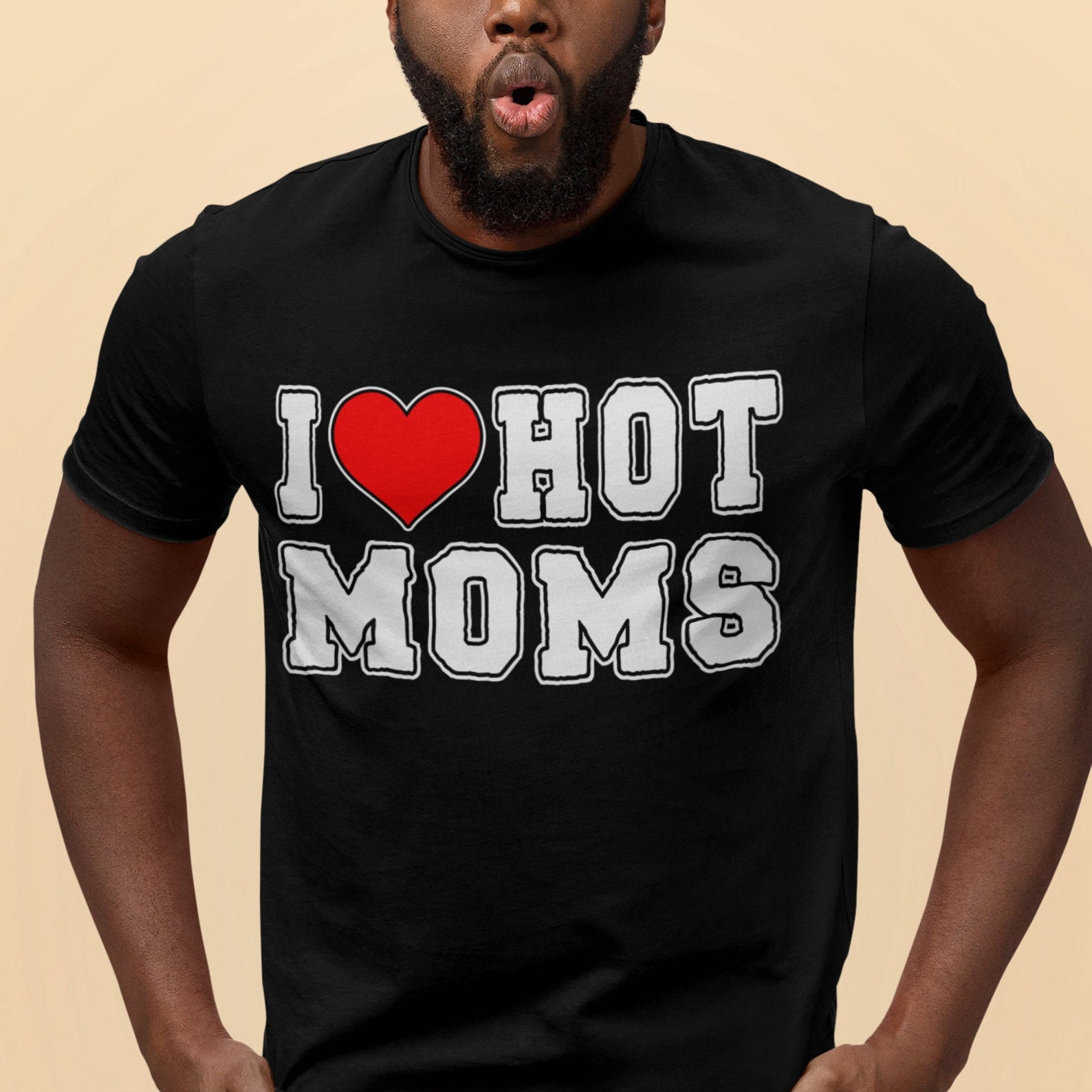 Amo la camiseta divertida de Hot Milfs / la camisa divertida - Etsy España