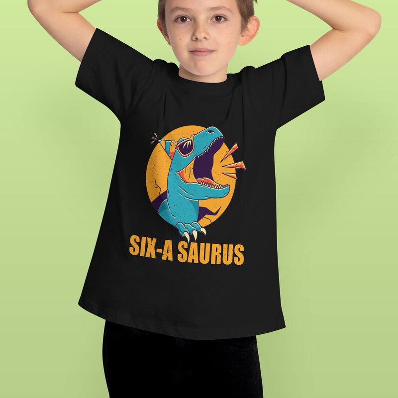 Six a Saurus - Etsy