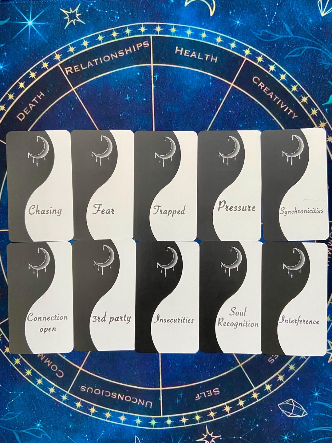 Crescent Moon Shadow Messages for Divine Union Journey - Etsy