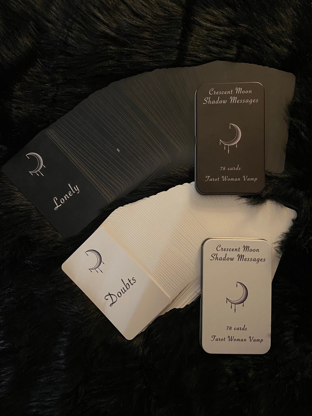 Crescent Moon Shadow Messages - Etsy Canada