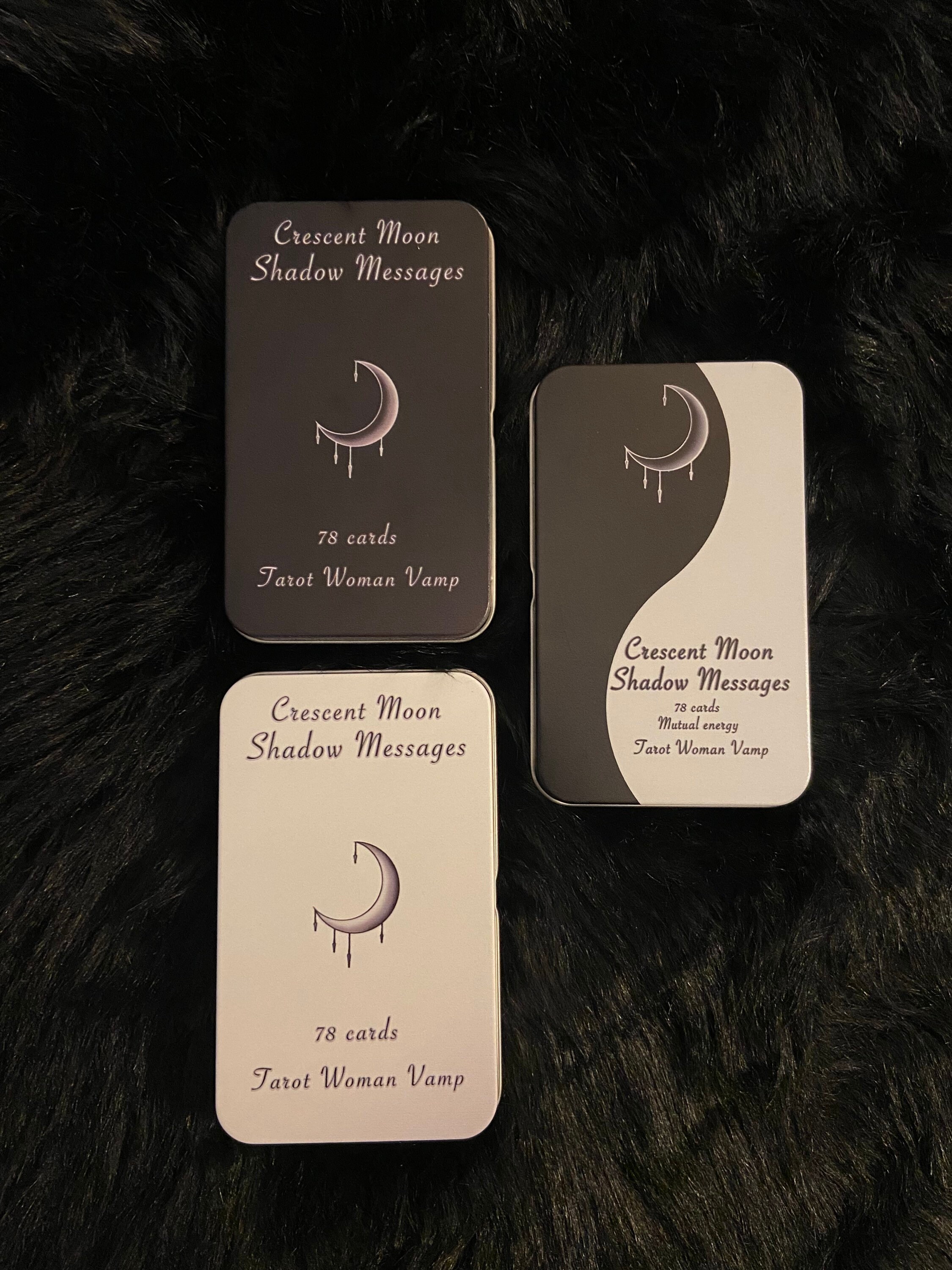 Crescent Moon Shadow Messages - Etsy Canada