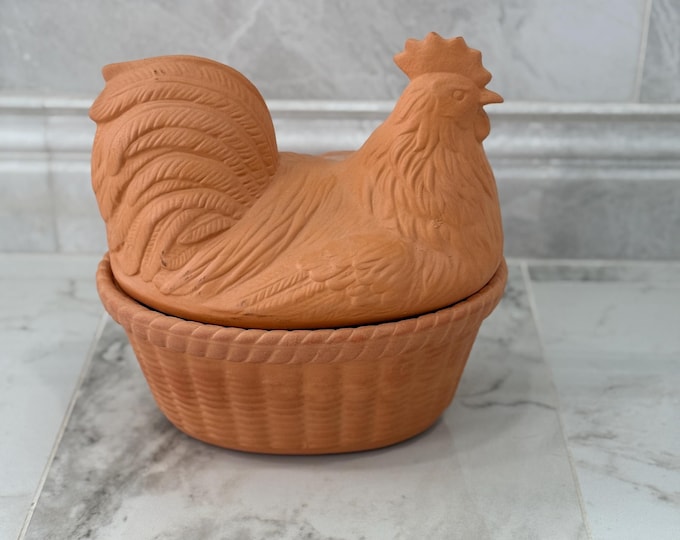 Brique Ware Terracotta Hen - Etsy