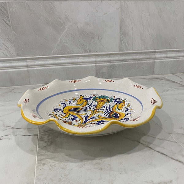 Ceramic Deruta Bowl - Etsy