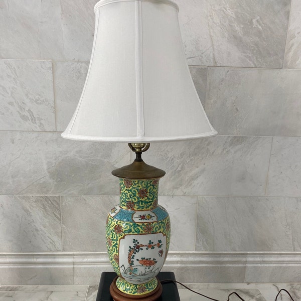 Asian Style Table Lamp - Etsy