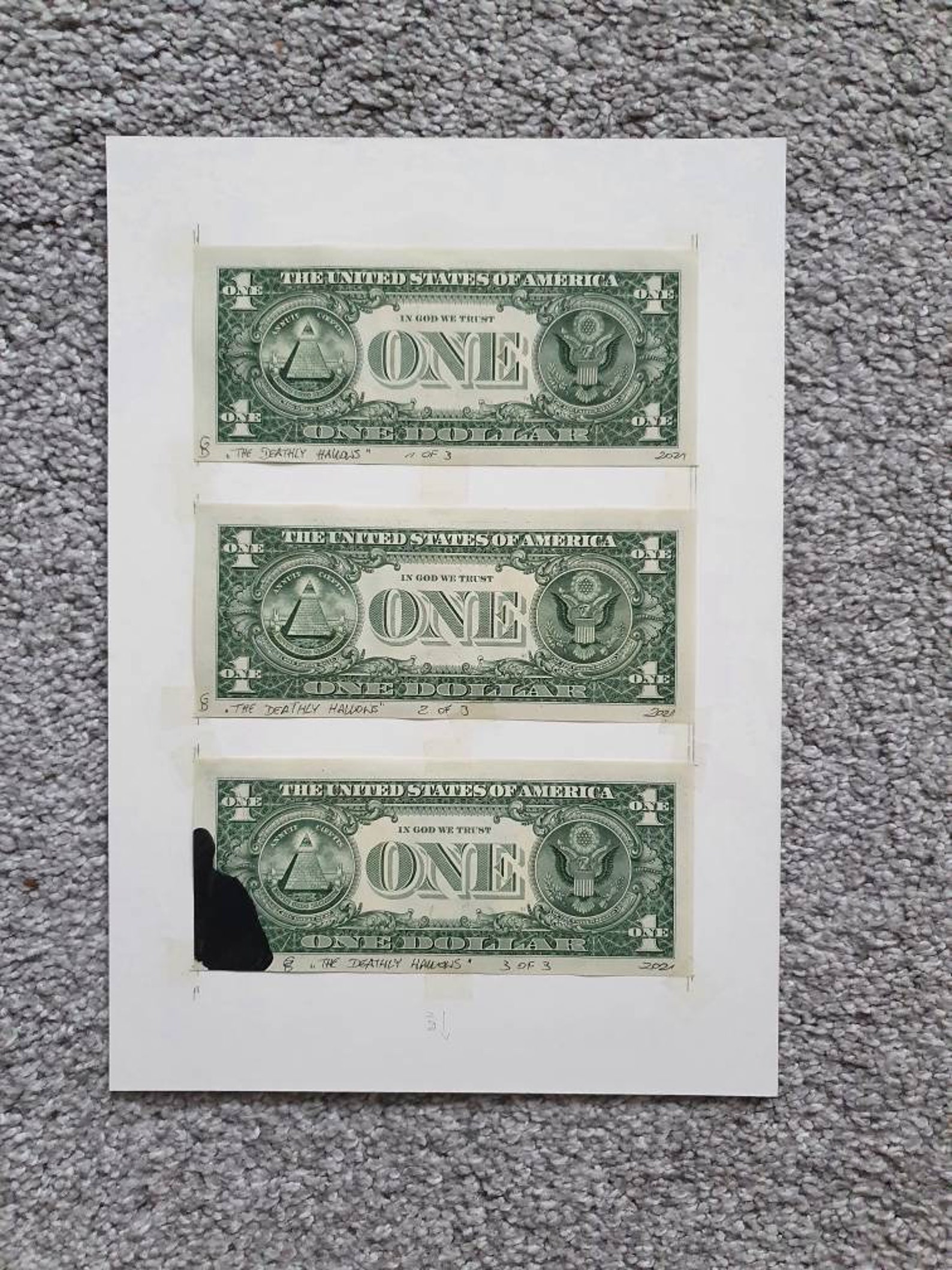 Dollar Art, Money Art, Real Currency - Etsy