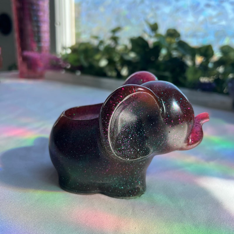 Resin Elephants - Etsy