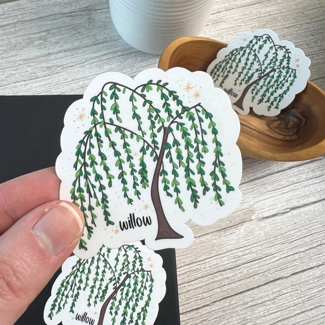 Willow Tree Sticker Evermore Inspired Sticker TS Laptop Sticker Swiftie ...