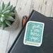 Just One More Page Sticker Bookish Sticker Cute Book - Etsy