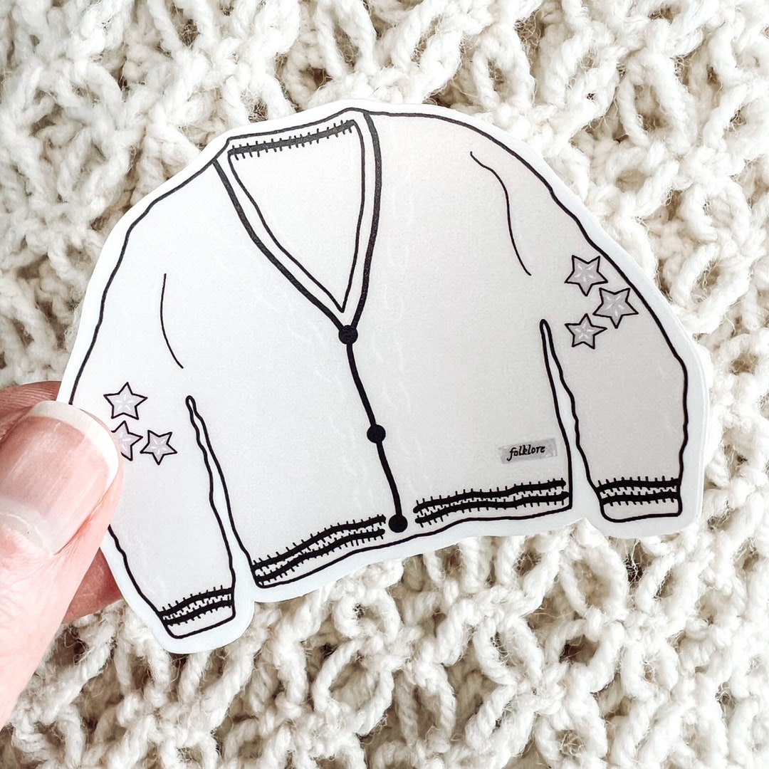 Cardigan Sticker Folklore Sticker Evermore Sticker TS Sticker Sticker ...