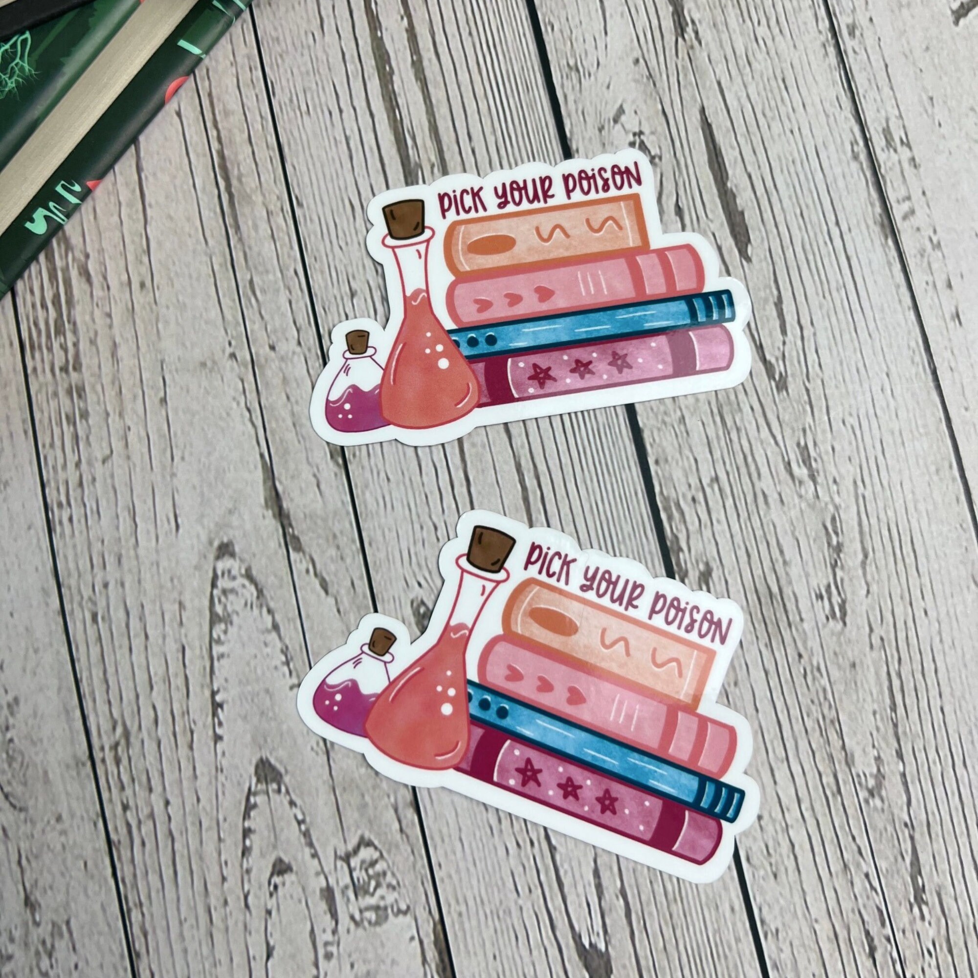 Pick Your Poison Sticker | Halloween Sticker | Potion Bottles Sticker ...