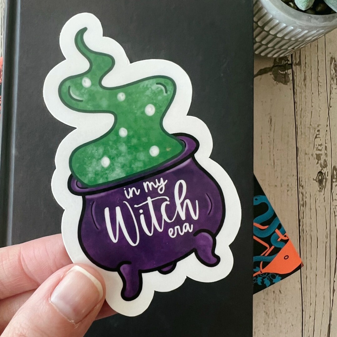 In My Witch Era Sticker | Halloween Sticker| Halloween Sticker | Witch ...