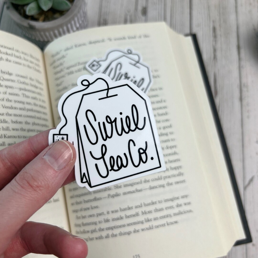 Suriel Tea Co Sticker Suriel Sticker Book Laptop Sticker Bookshelf ...