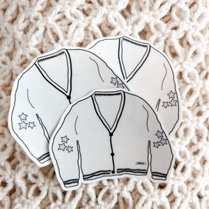 Cardigan Sticker Folklore Sticker Evermore Sticker TS Sticker Sticker ...