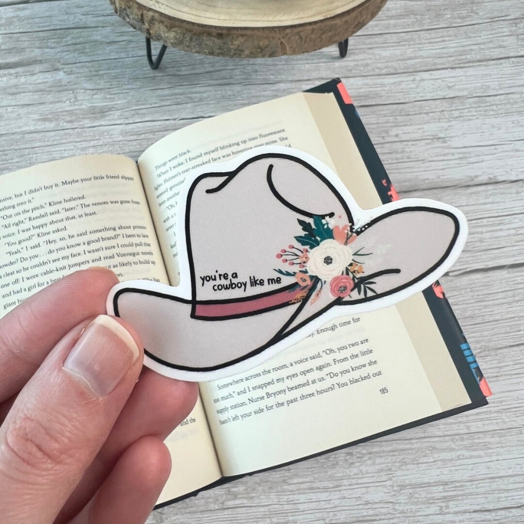 Cowboy Hat Sticker | Cowboy Like Me Sticker | Swiftie Inspired Sticker ...