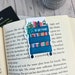 TBR to Be Read Cart Magnetic Bookmark | Bookish Magnetic Bookmark | TBR ...