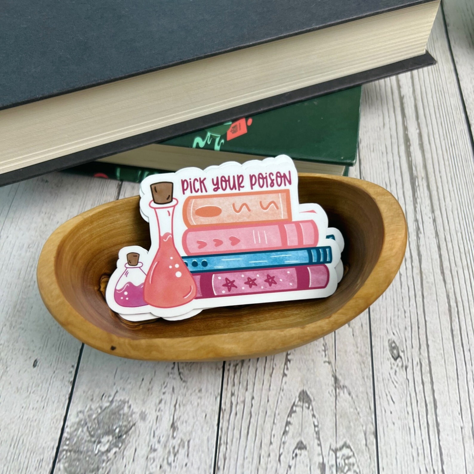 Pick Your Poison Sticker | Halloween Sticker | Potion Bottles Sticker ...