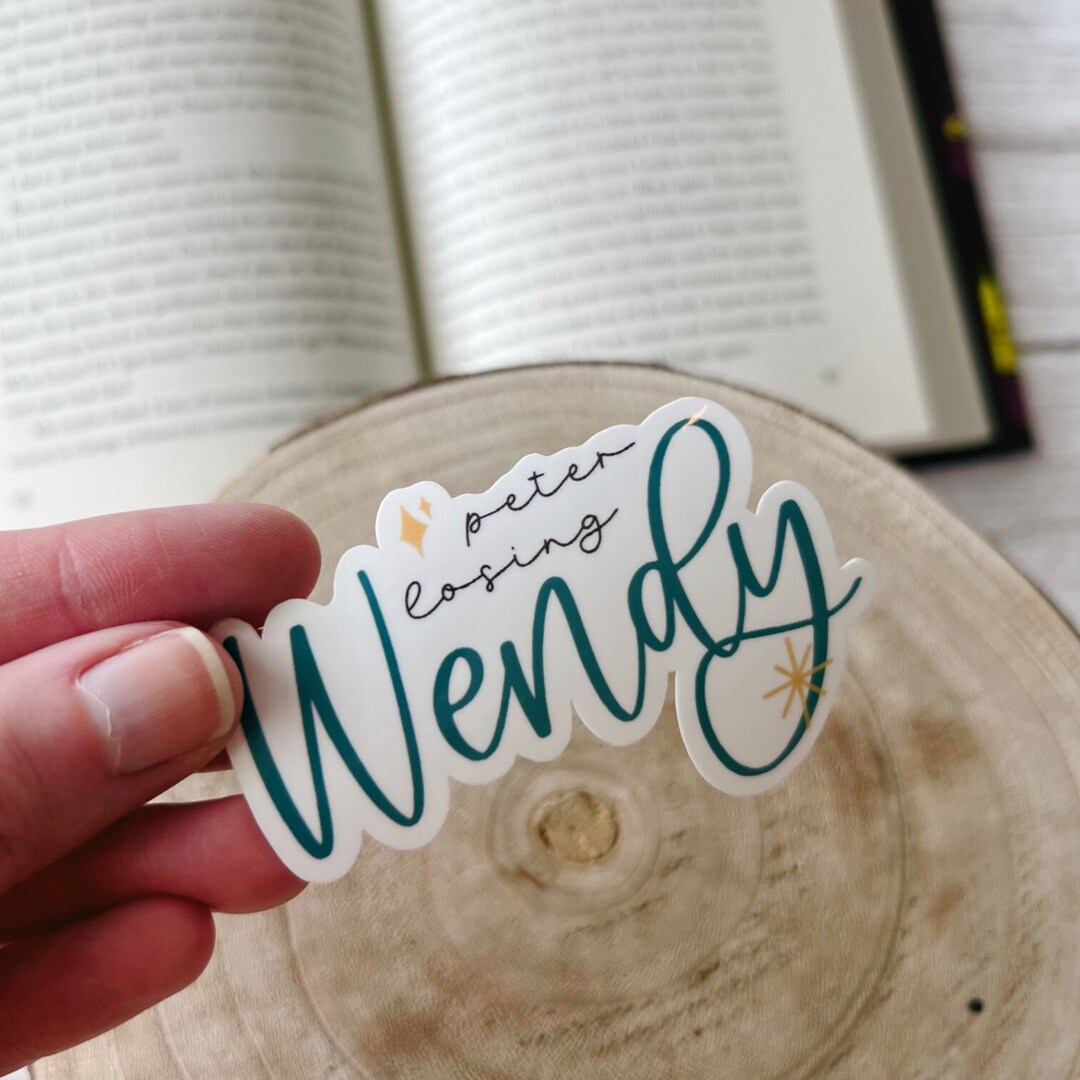Peter Losing Wendy Sticker Folklore Inspired Sticker Cardigan Inspired ...