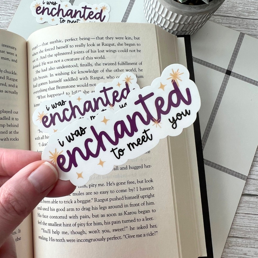 Enchanted Sticker | Swiftie Inspired Sticker | Enchanting Sticker ...