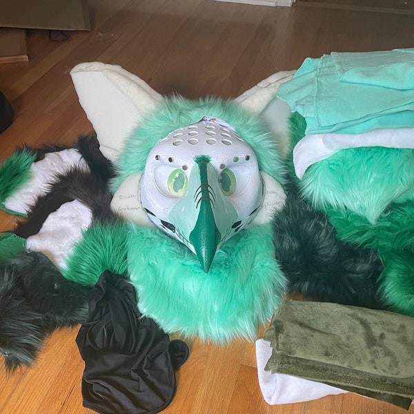 Raptor Fursuit - Etsy