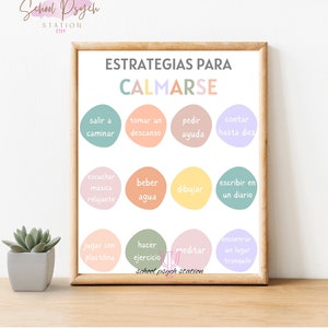 Spanish Counseling Poster Bilingual Counseling Poster Psychologist ...