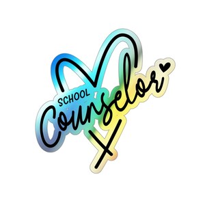 School Counselor Sticker School Counselor Gifts School - Etsy