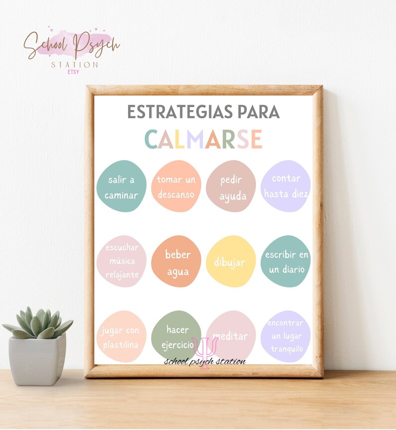 Spanish Counseling Poster Bilingual Counseling Poster - Etsy