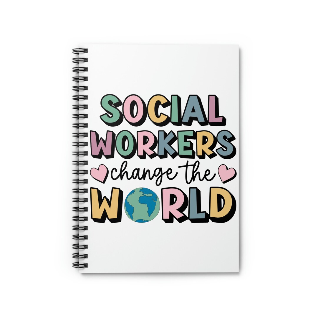 Social Worker Notebook Social Worker Gifts LCSW MSW Future Social ...