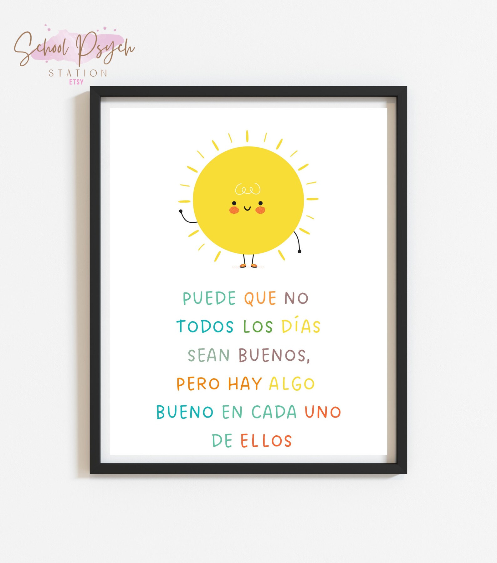 Spanish Feelings Poster Bilingual Poster Counseling Poster - Etsy